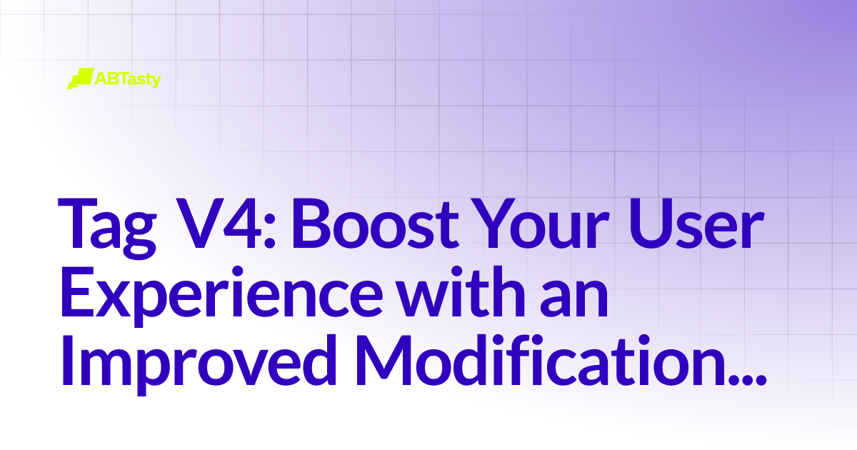 Tag V: Boost Your User Experience with an Improved Modification Engine! Feb. 2025, 18th At AB ...